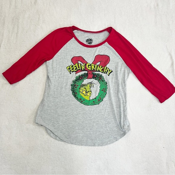 Dr. Seuss | Tops | The Grinch Womens Size Large Long Sleeve Christmas ...